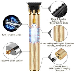 Cordless Zero Gapped Trimmer Hair clipper – oceaniaify