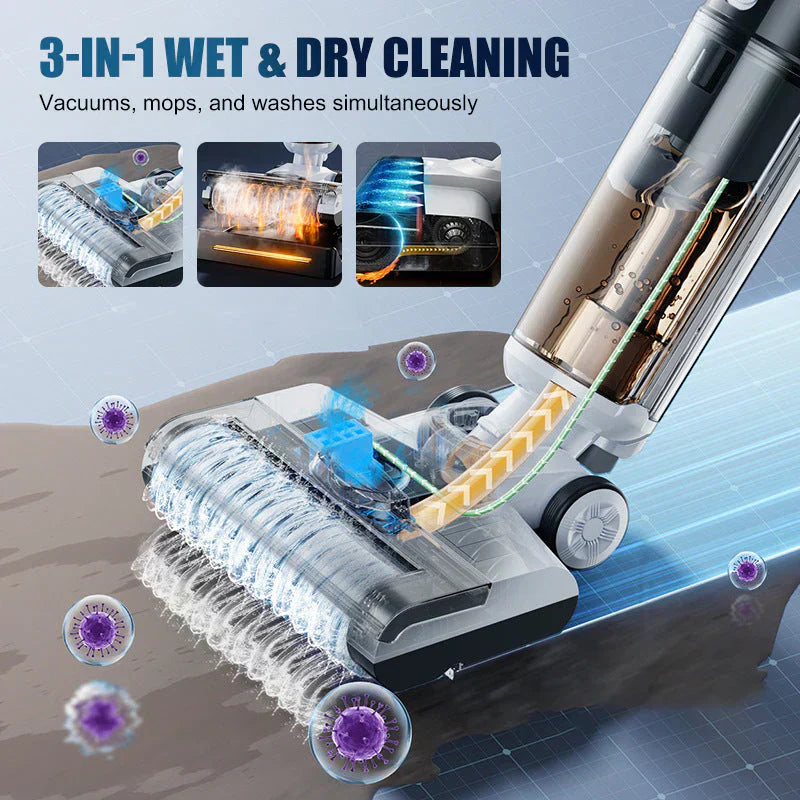 ⏳Time-Limited Special⏰Wet and dry vacuum cleaner Self-cleaning Cordles ...